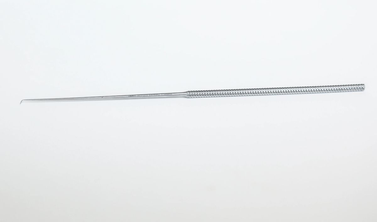 Jarit 277-270 Rhoton Hook #11 45° Angled, Semi-Sharp, 7-1/2"